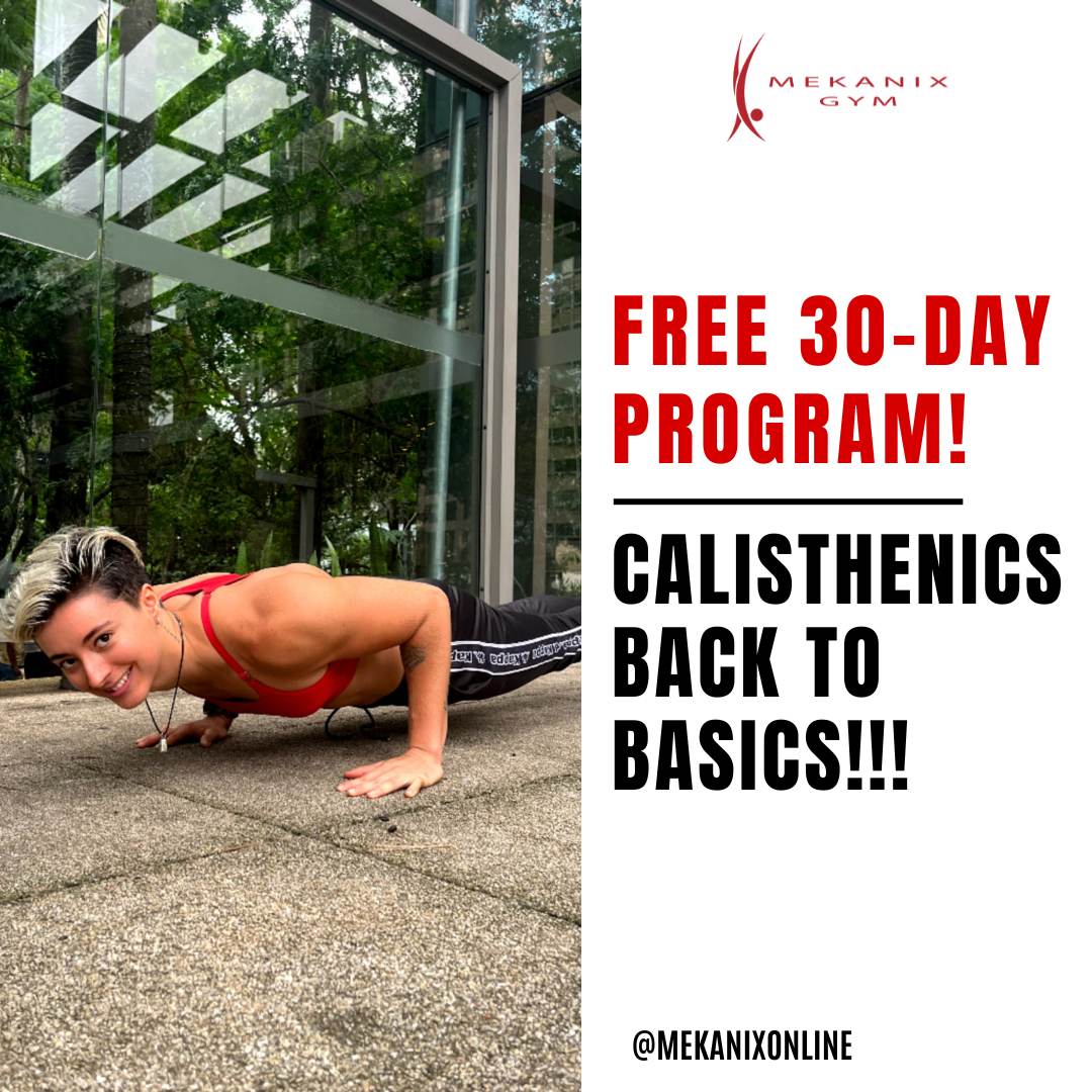 Transform Your Fitness with Mekanix Gym's 30-Day Back to Basics Calisthenics Program - Mekanix ...